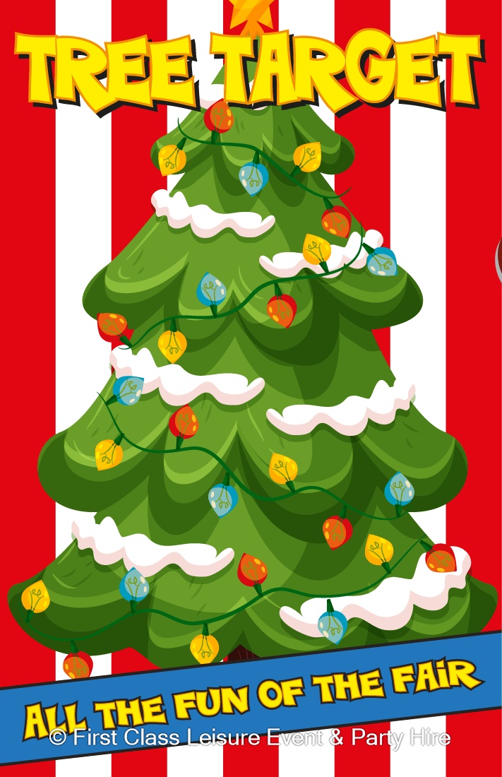 Tree Target Game For Hire | First Class Leisure Game Hire | Games Hire